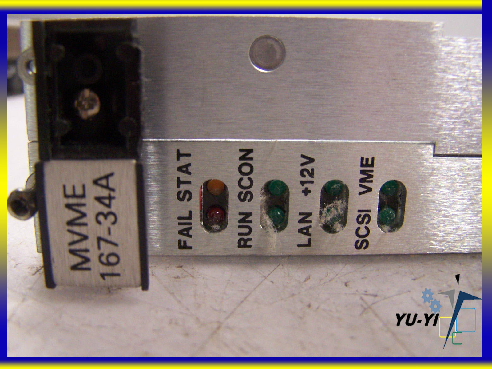 MOTOROLA SINGLE BOARD COMPUTER MODEL MVME167-34A - PLC DCS SERVO Control MOTOR POWER SUPPLY IPC ...